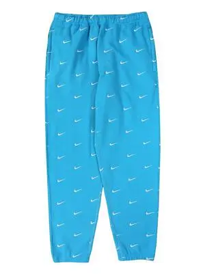 Nike All Over Swoosh Logo Pants - Blue