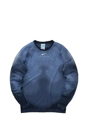 Nike X Nocta Nrg Knit Long Sleeve Top - Cobalt Blue Bliss/dark Obsidian