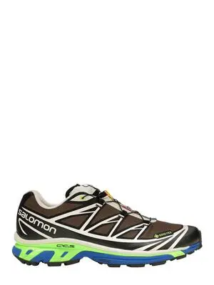 SALOMON Salomon XT-6 Gore-Tex SSENSE 20th Anniversary Sneakers Brown/green/blue