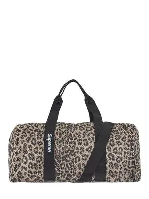 Supreme Mesh Duffle Bag - Leopard