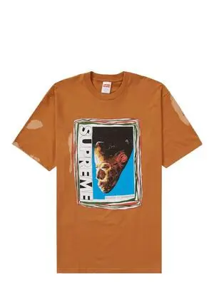 Supreme Mask Tee Shirt Burnt Orange