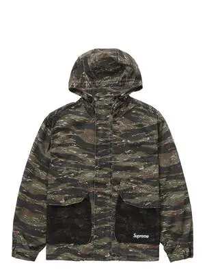 Supreme Mesh Pocket Cargo Jacket - Tigerstripe Camo