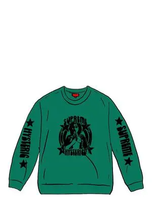 Supreme Hysteric Glamour Long Sleeve Tee Shirt - Green
