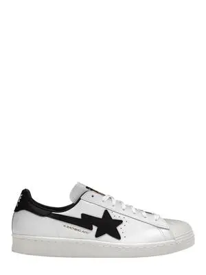 Adidas Superstar 80s Bape Sneakers - White/black