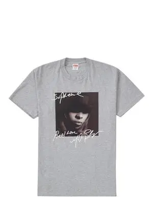 Supreme Mary J. Blige Tee Shirt Heather Grey
