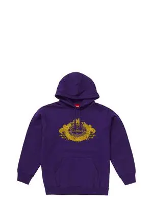 Supreme Love Or Hate Hooded Sweatshirt Purple
