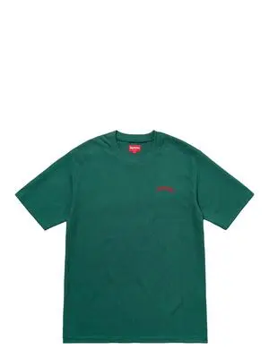 Supreme Mesh Arc Logo Tee Shirt - Dark Green