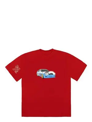 TRAVIS SCOTT Jackboys Vehicle T-shirt - Red