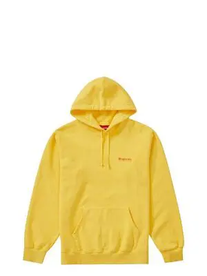 Supreme Hooded Sweatshirt Pale Gold