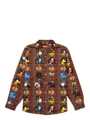 Supreme Mark Leckey Hardcore Printed Corduroy Shirt - Multicolor