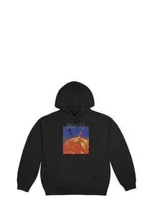TRAVIS SCOTT Highest In The Room Sun Hoodie - Black