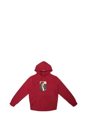 Supreme Michael Jackson Hooded Sweatshirt - Cardinal