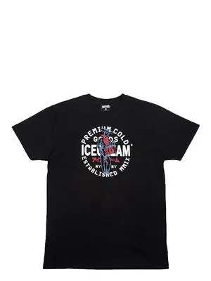 HARVEY NICHOLS Cold Goods Tee Shirt - Black