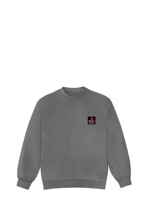 TRAVIS SCOTT Ps Classic Crewneck Sweatshirt - Washed Grey