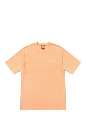 Supreme Mesh Arc Logo Tee Shirt - Peach