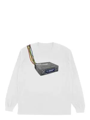 TRAVIS SCOTT Jackboys Cord Cutters Long Sleeve T-shirt - White