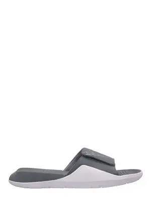 JORDAN Hydro Slides - Smoke Grey/particle Grey/white