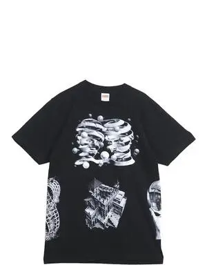 Supreme Mc Escher Collage Tee Shirt - Black