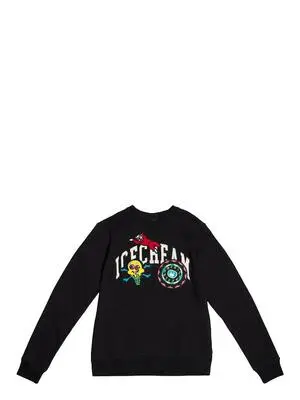 HARVEY NICHOLS Cunningham Crew Sweater - Black
