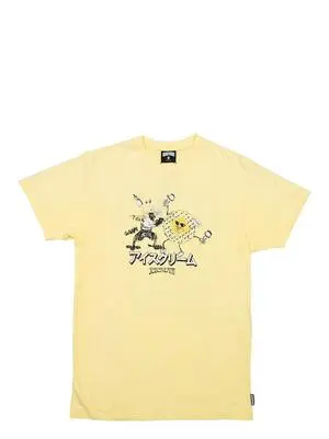 HARVEY NICHOLS Reynolds Knit Tee Shirt - Yellow