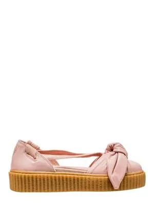 PUMA Bow Creeper Sandal - Silver Pink/oatmeal