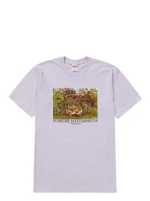 Supreme Masterpieces Tee Shirt Light Purple