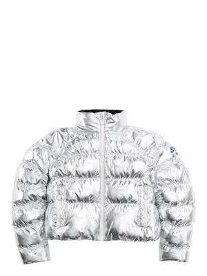 Nike Puffer Jacket - Metallic Silver/black