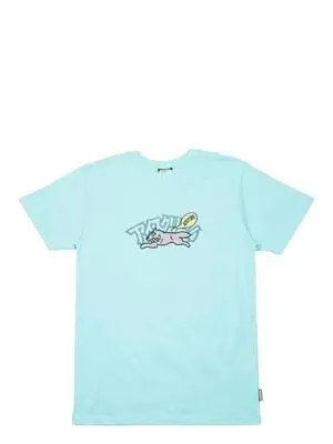 HARVEY NICHOLS Creamsickle Tee Shirt - Blue/aruba