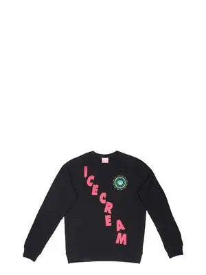 HARVEY NICHOLS Time Crew Neck Sweater - Black