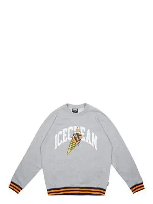 HARVEY NICHOLS Snowbird Crewneck Sweater - Gray