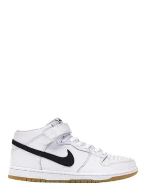 Nike Dunk Mid Orange Label Sneakers - White/black