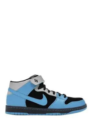 Nike Dunk Midin Sneakers - Black/aqua Fuel Blue