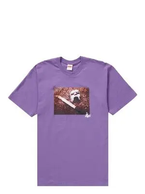 Supreme Mf Doom Tee Shirt Dusty Purple