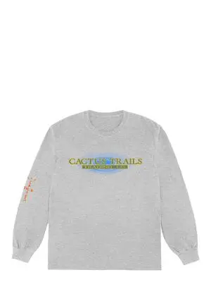 TRAVIS SCOTT Trading Co. Long Sleeve T-shirt - Heather Grey