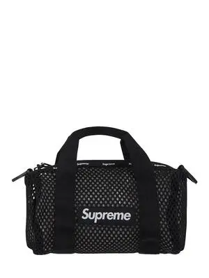 Supreme Mesh Mini Duffle Bag - Black