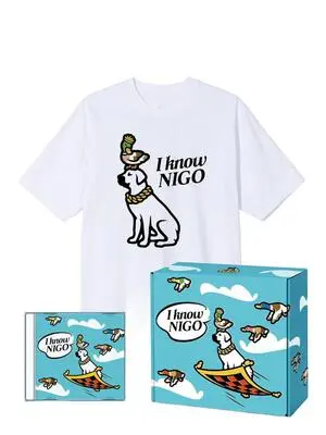 I KNOW NIGO T-shirt And Cd Box Set 1 - White