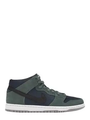 Nike Dunk Mid Lava Sneakers - Nori/black/black Lava