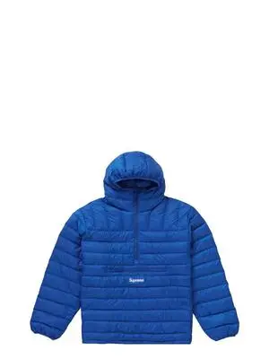 Supreme Micro Down Half Zip Hooded Pullover - Royal