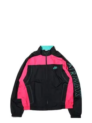 Nike X Atmos Nrg Vintage Patchwork Track Jacket - Black/hyper Pink/hyper Jade