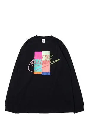Nike X Atmos Nrg Long Sleeve Tee Shirt - Black