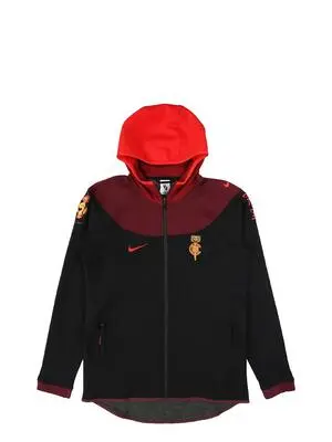 Nike X Clot Nrg Ge Hoodie - Black/uni Red/dark Maroon