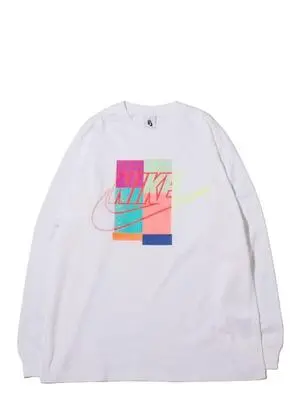 Nike X Atmos Nrg Long Sleeve Tee Shirt - White