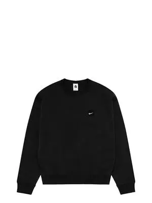 Nike X Dsm Fleece Crewneck Sweatshirt - Black