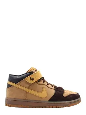 Nike Dunk Mid Sneakers - Wheat/bronze