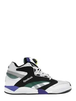 REEBOK Shaq Victory Pump Basketball Meets Tennis Sneakers - Footwear White/core Black/dark Green