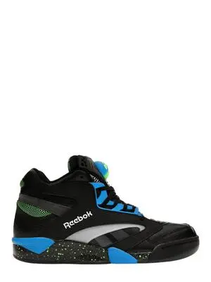 REEBOK Shaq Victory Pump Sneakers - Core Black/energy Blue/solar Lime