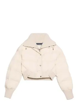 Jacquemus La Doudoune Caraco Jacket - Off/white