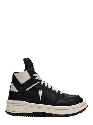 CONVERSE Turbowpn Mid Rick Owens Drkshdw Sneakers - Black/cloud Cream/egret
