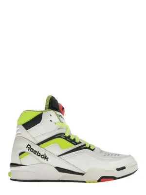 REEBOK Twilight Zone Pump - White/neon Yellow/black