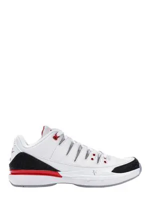 Nike Zoom Vapor Aj3 Sneakers - White/fire Red/silver